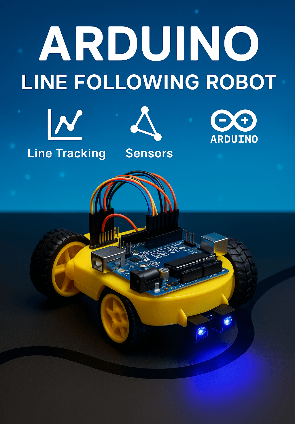 Arduino Line Following Robot-Complete Kit - RoboXCraft