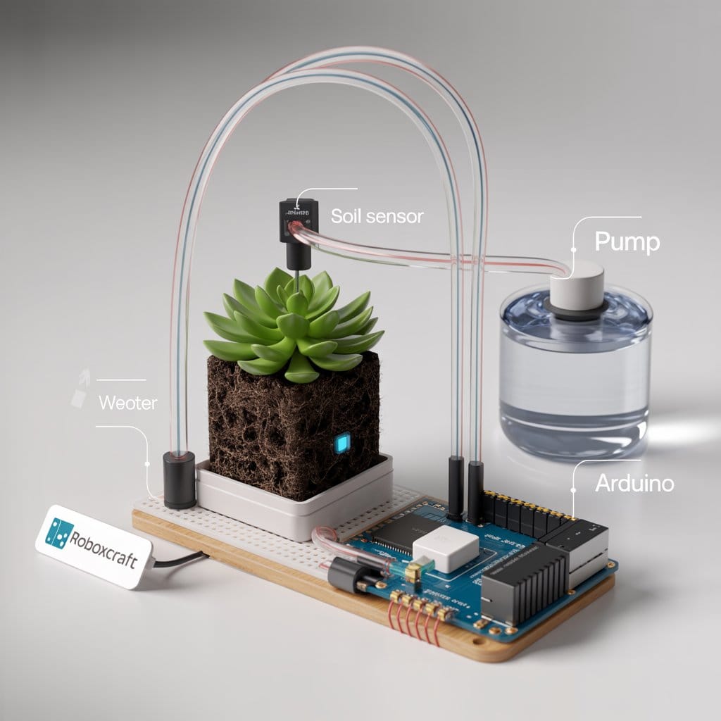 Arduino Smart Irrigation Kit 🌿 - RoboXCraft